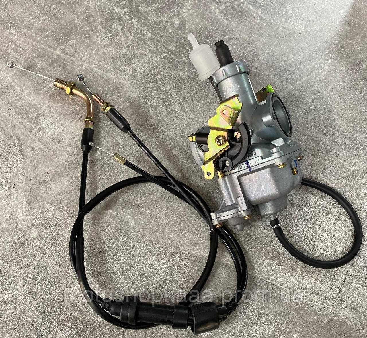 Карбюратор KEIHIN PZ30 з прискорювальним насосом (+трос) квадроцикла мотоцикла 200 250 300 (ID ...