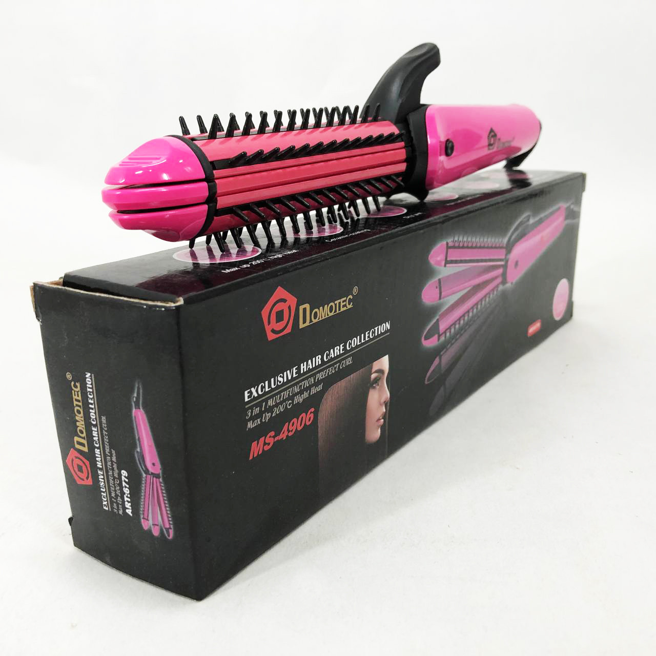 Щипці для завивки волосся DOMOTEC MS-4906 3в1, Щипці для укладання та ...