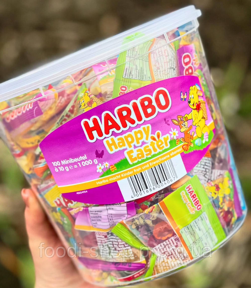 Желейки харібо Haribo Happy Easter 100шт 1кг: продаж, ціна у Львівській ...
