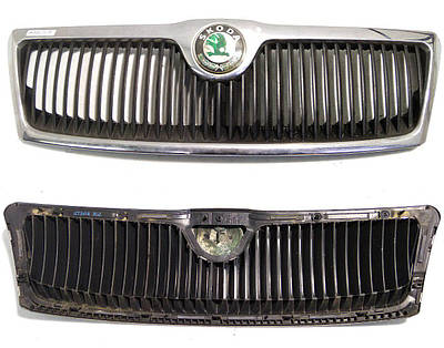 Решітка радіатора Нова Skoda Octavia A5 Шкода Октавія А5 2004-2008 ...