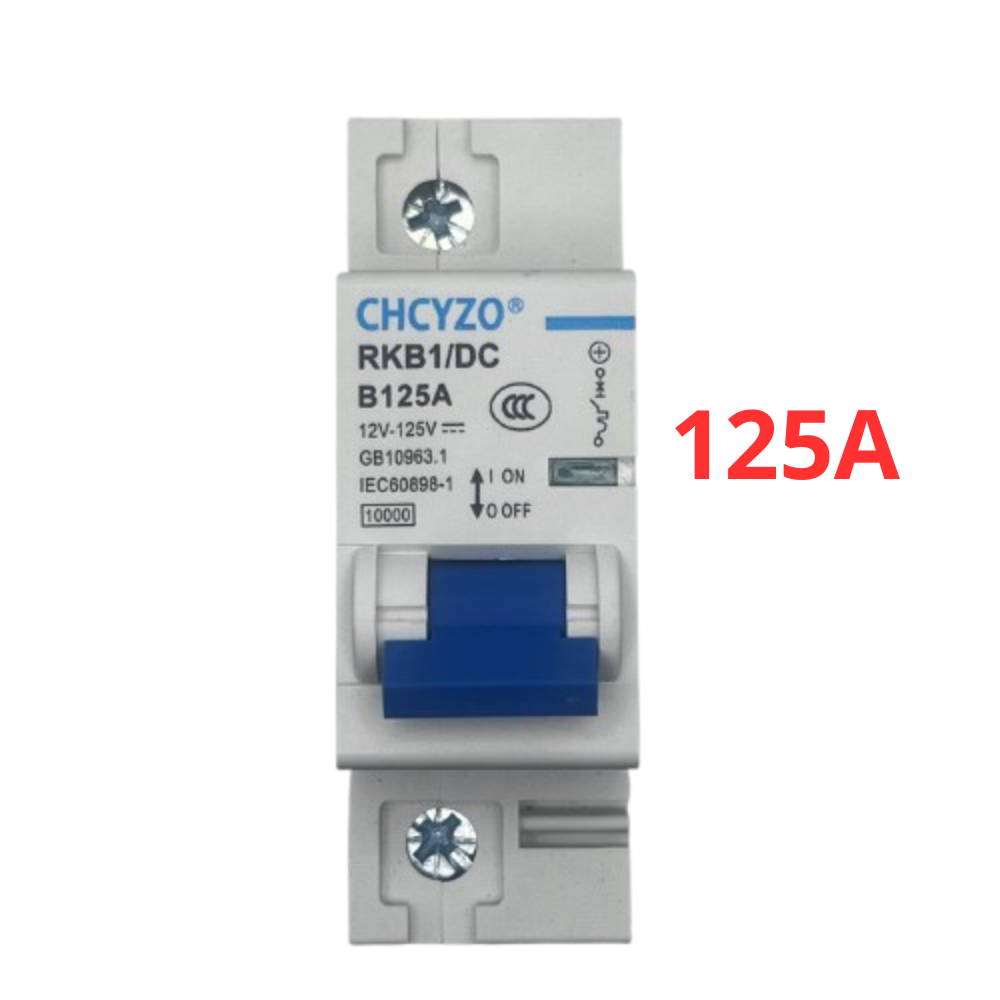 Автоматичний вимикач CHCYZO RKB1 DC постійного струму 125А, ціна: 300 ...
