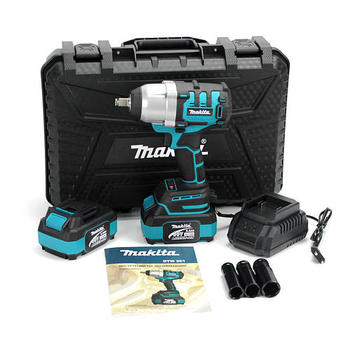 Акумуляторний гайковерт Makita DTW301, 36V, 6.0Ah, безщітковий ...