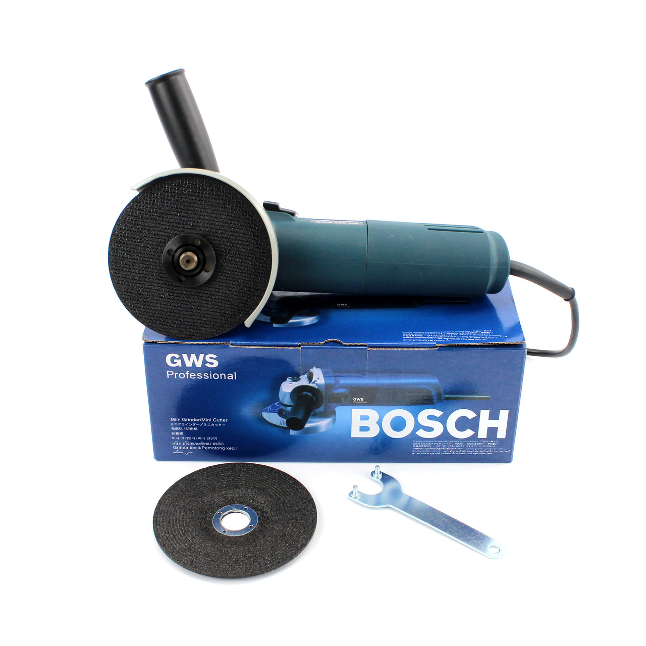 Потужна болгарка BOSCH GWS 850 CE PRO (1600 Вт, 125 коло) з регулятором ...