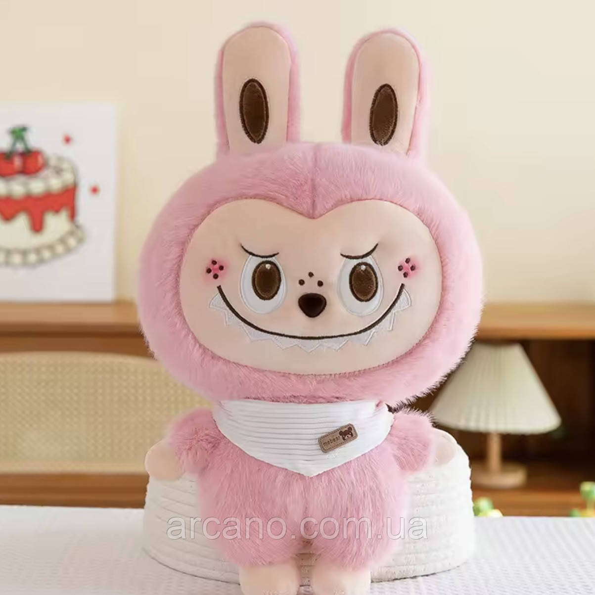 М'яка іграшка Лабубу УЦЕНКА 30 см/ плюшева іграшка The Monsters Labubu ...