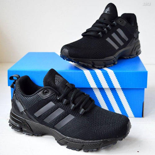 Мужские кроссовки Adidas Marathon TR Black/Gray демисезонные кроссовки ...