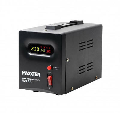 Стабілізатор Maxxter MX-AVR-E500-01 500VA (ID#1675387560), ціна: 1299 ₴, купити на Prom.ua