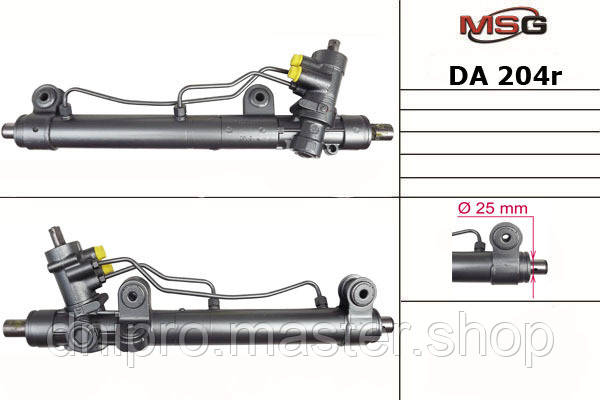 Рульова рейка з ГУР DA204R DAEWOO Nubira 03-05, Nubira 99-03, Nubira 97 ...