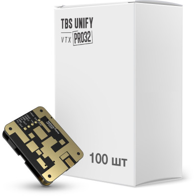 Видеопередатчик (VTX) TBS Unify Pro32 DP 3W Wide Band упаковка 100шт ...