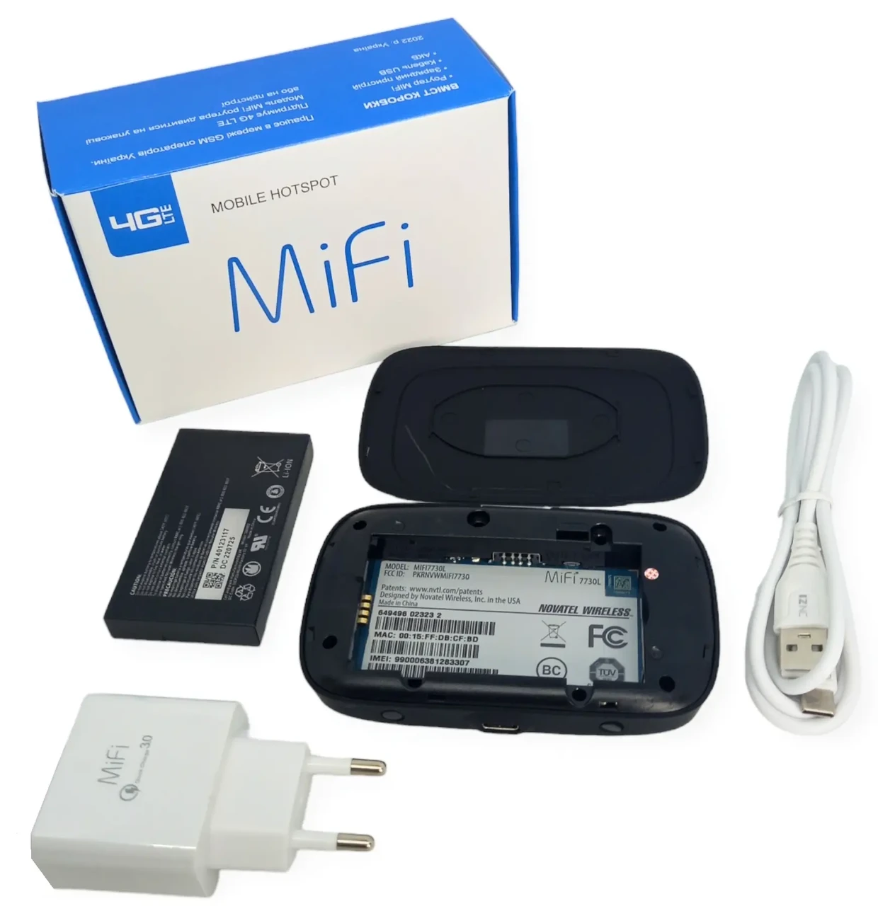 Роутер модем 4G Novatel 7730 L Новател 3G LTE GSM WI-FI 450 Мбіт два ...