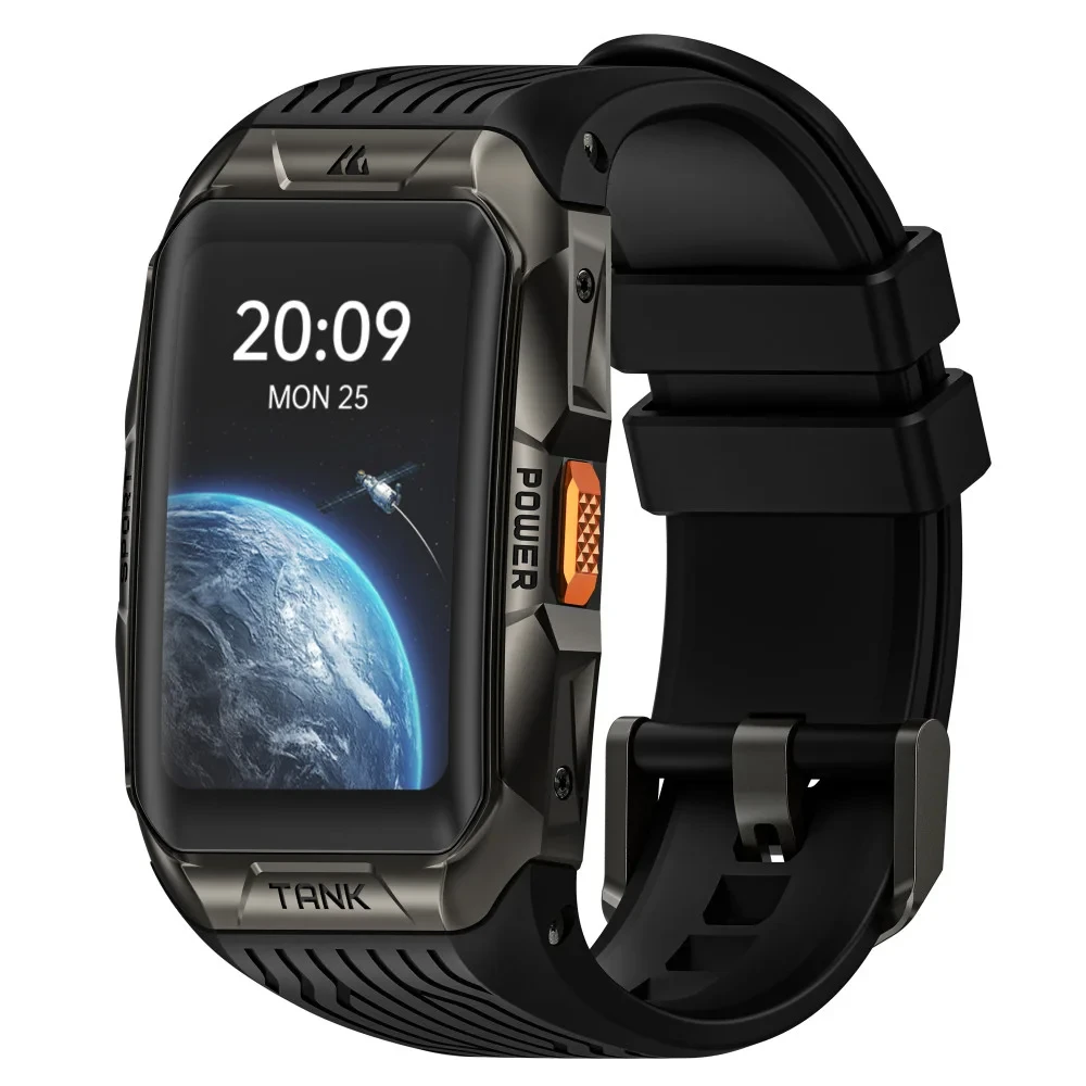 Смарт-Часи Kospet TANK X2 ULTRA Black: Ударостійкі з Компасом, GPS ...