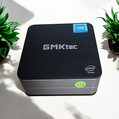 Міні ПК GMKtec G2 Mini PC, Intel N100, 12 GB RAM, 512 GB SSD, Windows ...