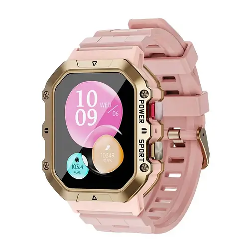 Смарт-годинник Modfit Harmony Gold-Pink для жінок із треккінгом ...