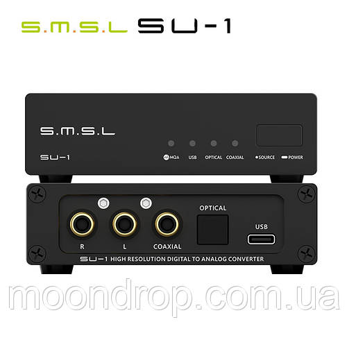 SMSL SU-1 (black) - ЦАП, DAC, усилитель, внешняя звуковая карта на ...