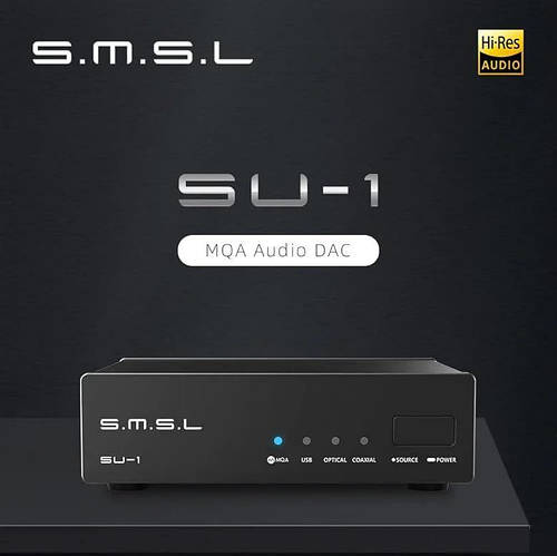 SMSL SU-1 [black] - портативный ЦАП, DAC, внешняя звуковая карта на AK4493S / XMOS XU-316 (ID ...