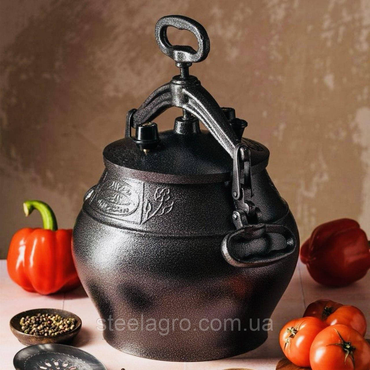Афганский казан-скороварка 8 л черный Rashko Baba купити по хорошій ...