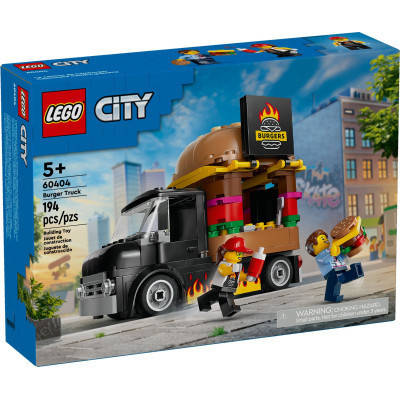 Конструктор LEGO City Вантажівка з гамбургерами 194 деталей (60404) (ID ...