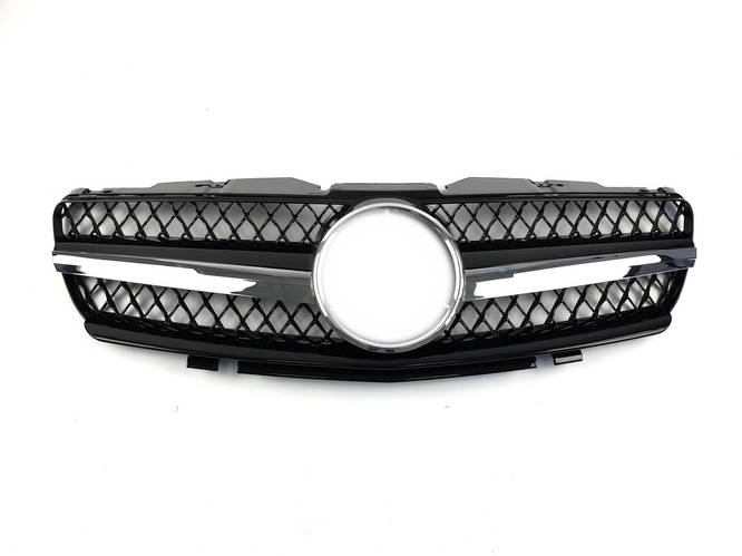 Решітка радіатора Black SL на Mercedes-Benz SL-Class R230 2001-2006 ...