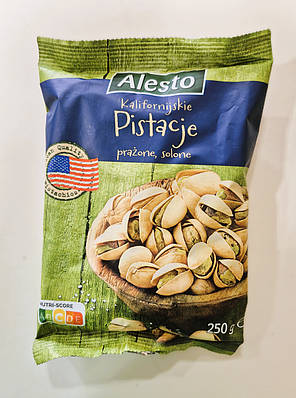 Фисташки "Alesto" с солью 250 г, цена: 220 ₴, купить на Prom.ua
