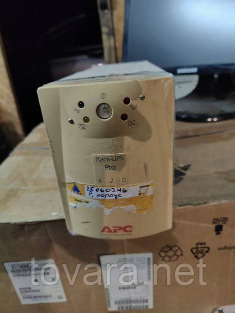 ИБП Бесперебойник UPS 420 VA / ВА APC Back-UPS Pro 420IPNP № 25060346/1 ...