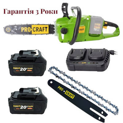 Аккумуляторная пила procraft | купить недорого на Prom | Украина