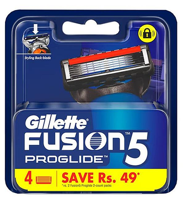Gillette Fusion Proglide 16 шт. сменные кассеты для бритья + станок для ...
