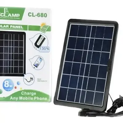 Солнечная панель CCLamp CL-680 Solar 8Вт 3860832 cw. Almaz, цена: 350. ...