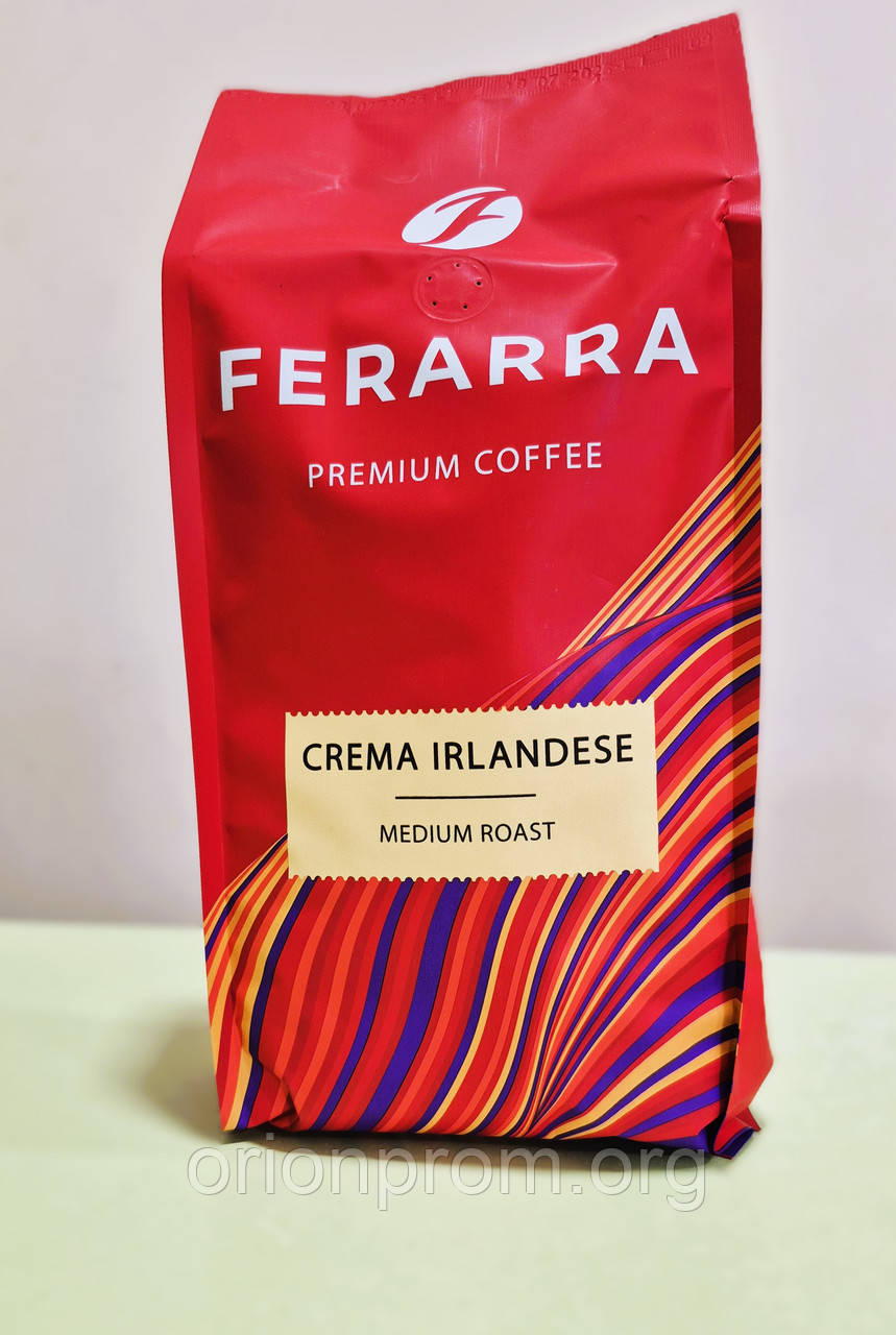 Кава Ferarra Crema Irlandese 1 кг зернова (ID#1629507479), ціна: 594 ...