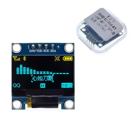 OLED дисплей SSD1306 I2C 0.96" 128x64 для Arduino, синьо-жовтий, 4pin, ціна: 130.95 ₴, купити на ...