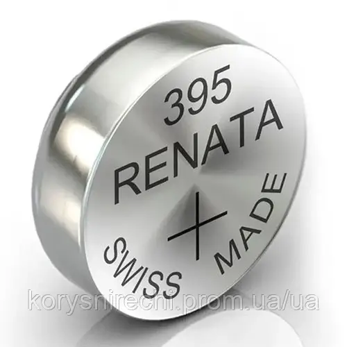Батарейка часовая Renata R395 SR927SW Silver Oxide 1шт, цена: 54 ...
