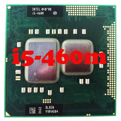 Intel Core i5-460M процесор для ноутбука SLBZW 2.53GHz/3M/35W Socket G1 ...