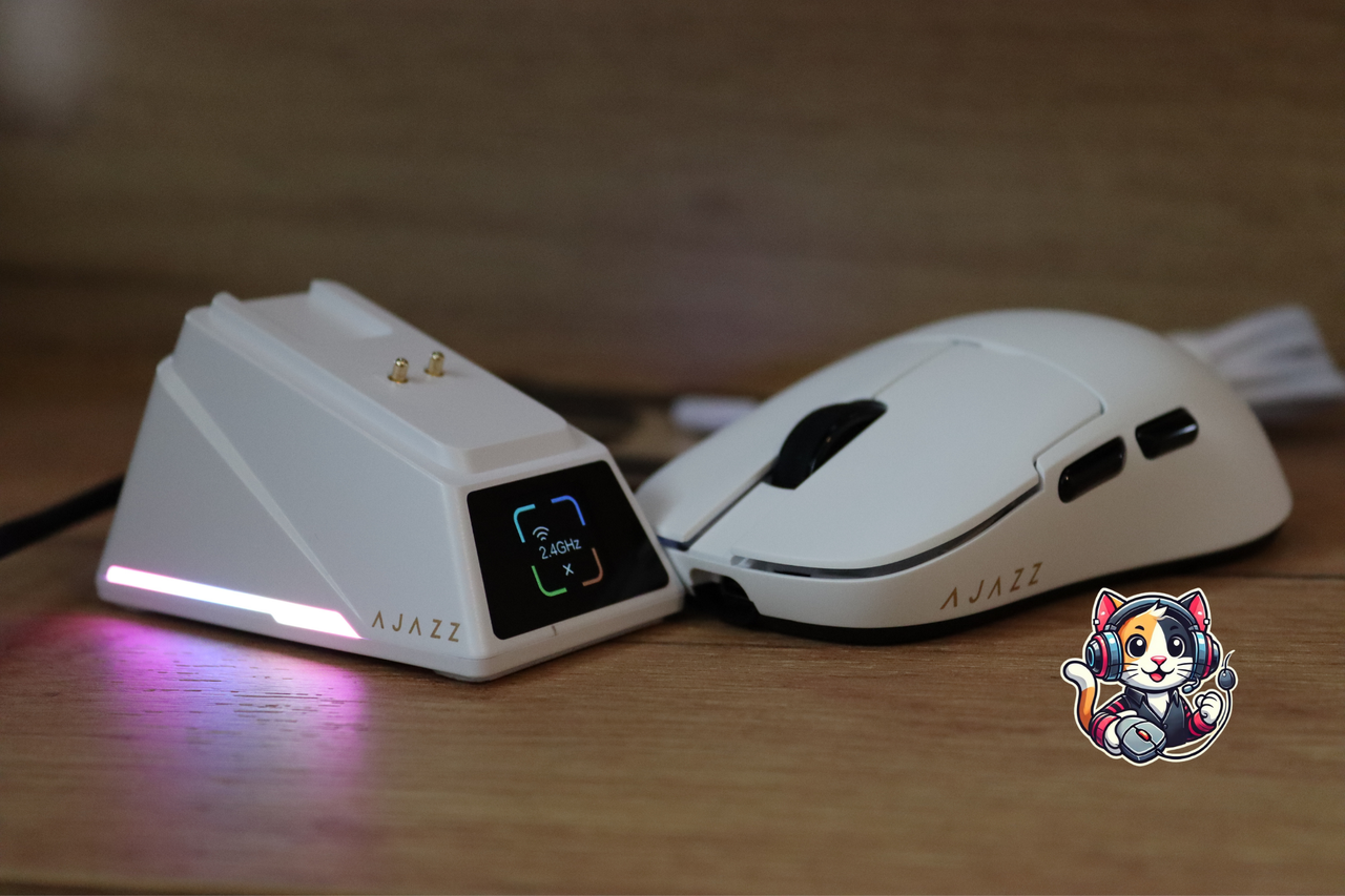 Ajazz AJ159 APEX White ігрова миша з докстанцією (ID#2578157428), ціна ...