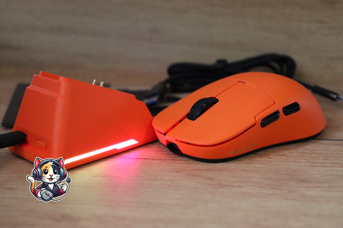 Ajazz AJ159 APEX Orange ігрова миша з докстанцією (ID#2578161600), ціна: 2999 ₴, купити на Prom.ua