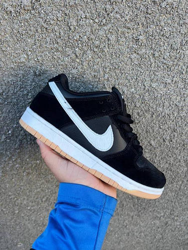 Кросівки Nike sb dunk pro low black white, Кеди Найк Сб Данк Прочорні з ...