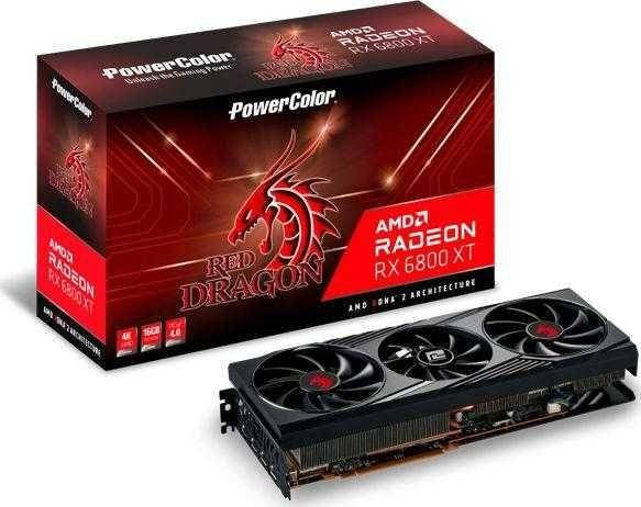 Графічна карта Power Color Radeon RX 6800 XT Red Dragon OC 16 ГБ (ID#2579243076), цена: 46301 ...