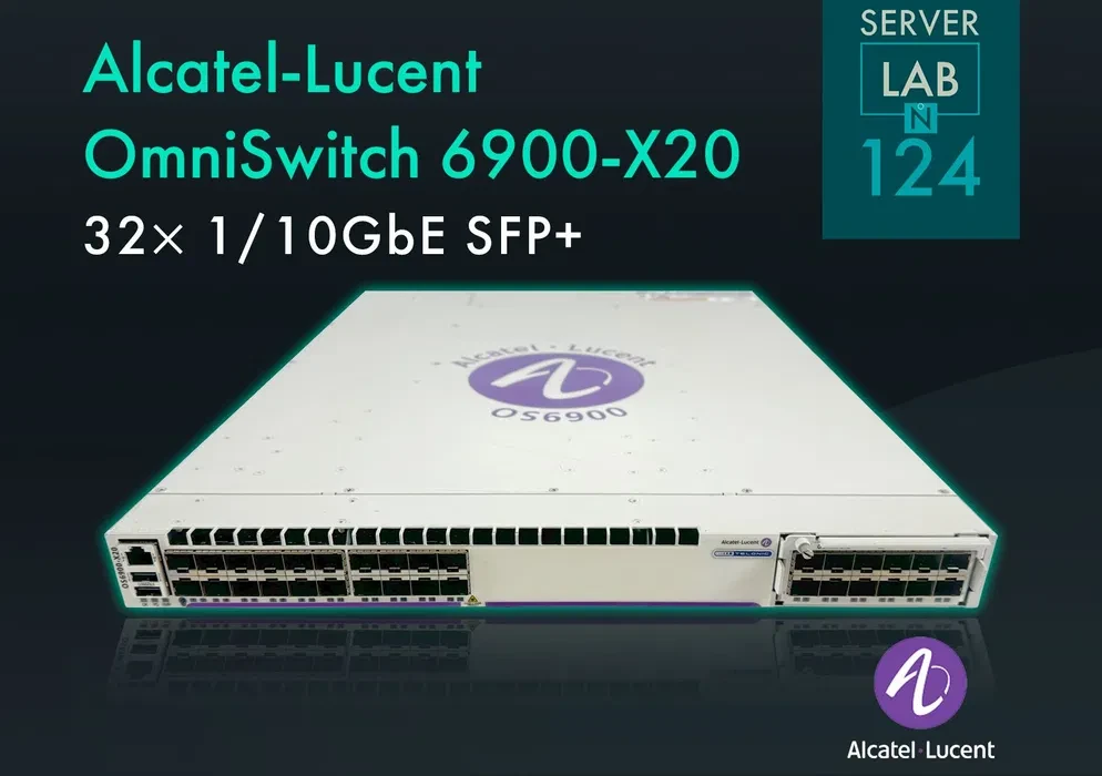 Комутатор Alcatel OmniSwitch 6900-X20 | 32x 10GbE SFP+ (ID#2580649554 ...