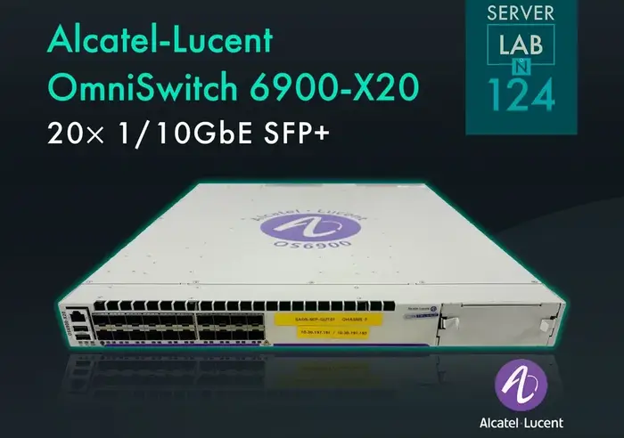 Комутатор Alcatel OmniSwitch 6900-X20 | 20x 10GbE SFP+ (ID#2580658851 ...