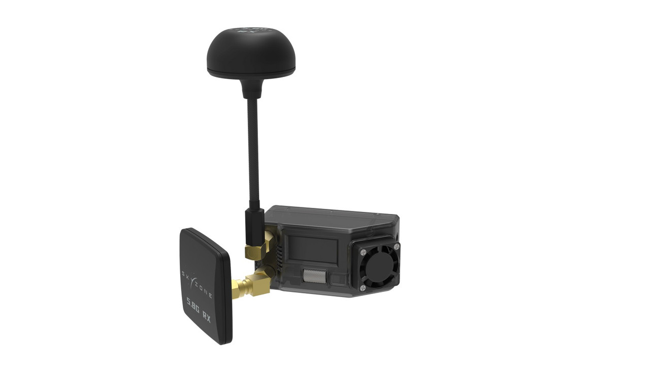 Відеоприймач VRX 5.8Ghz 48Ch Skyzone Steadyview X, з IPS-екраном ...