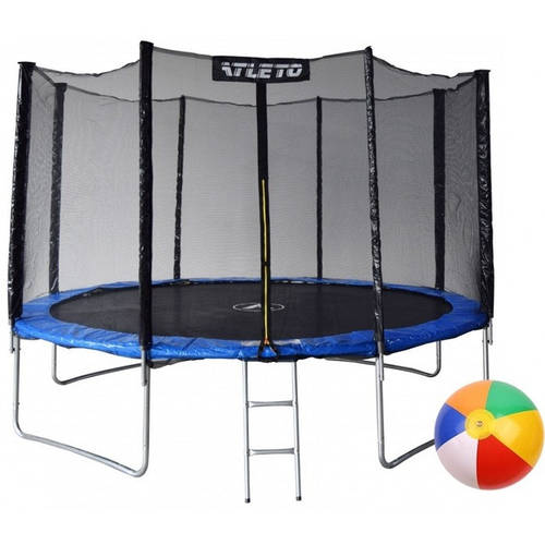 Дитячий батут Atleto 374 см з захисною сіткою + м ячик у подарунок (ID#2580847330), ціна: 8704 ...