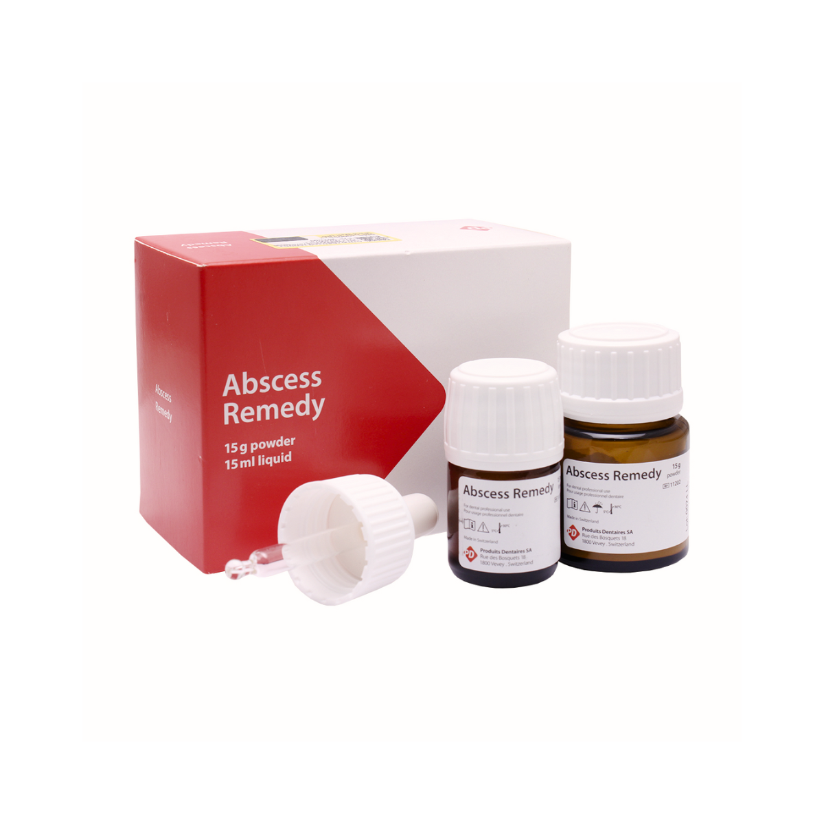 Абсцес Ремеди (Abscess remedy) з дексаметазоном 15г+15мл матеріал для ...