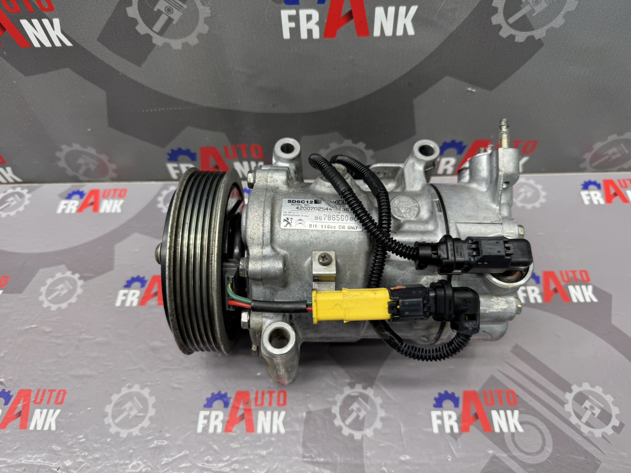 Компрессор кондиционера 9678656080 для Citroen/ Peugeot (ID#1859167457 ...