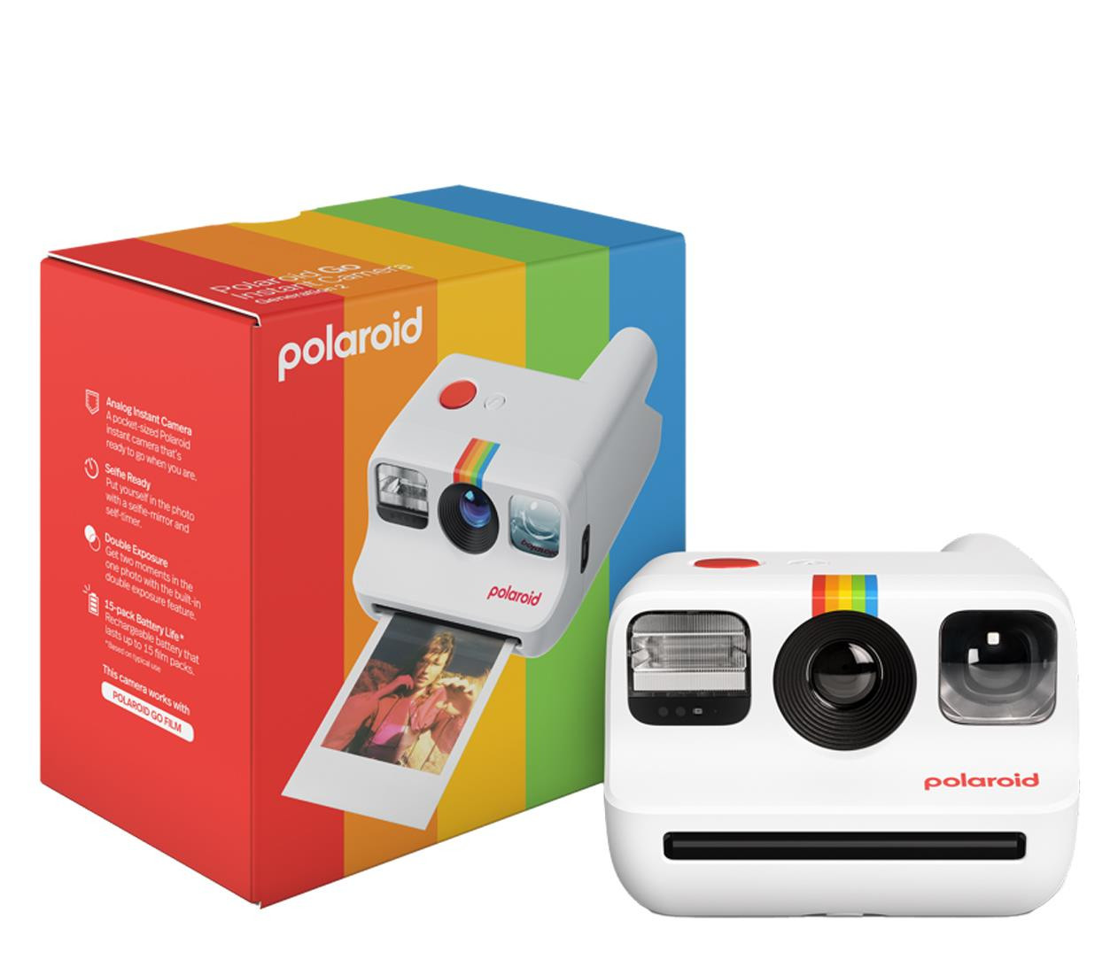 Фотокамера моментальной печати Polaroid Go Gen 2 White (9097) (ID ...
