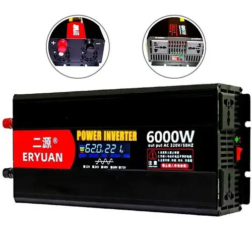 Преобразователь напряжения Eryuan 6000W Самая высокая мощность для ваших энергетических нужд "Ts ...