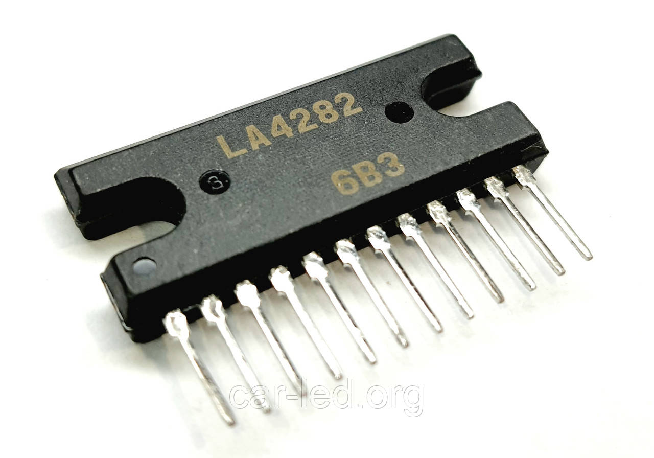 Мікросхема LA4282 SIP 12 двоканальний аудіопідсилювач потужності ...
