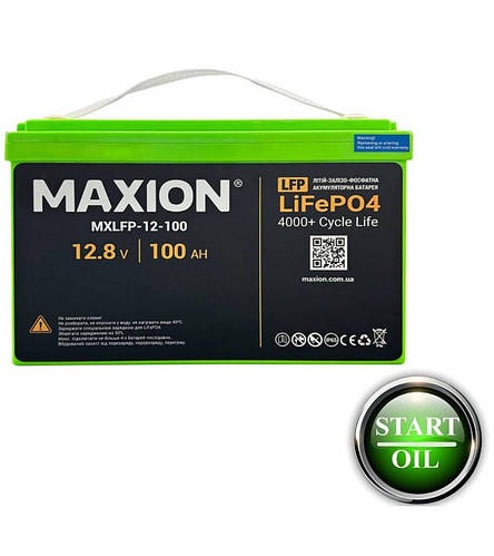 LiFePO4 аккумулятор Maxion 100Ah 12В |до 4000 циклов | Быстрая доставка (ID#2584703505), цена ...