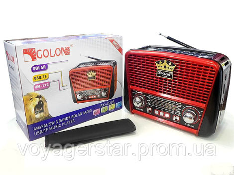 Радіоприймач GOLON RX-455S Solar, ціна: 724 ₴, купити на Prom.ua