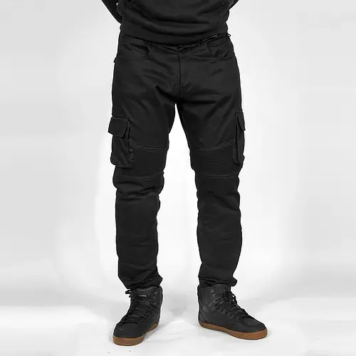 МотоШтани Джинси Карго WH05DAT Stealth Armoured CE Клас захисту 2 (АА ...