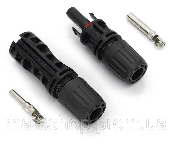 Коннектор Risin MC4 фотоэлектрический 1500V 50A 10мм2 IP68 солнечные ...