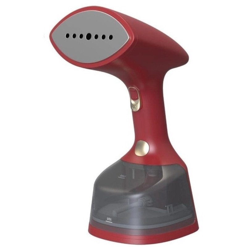Відпарювач Monte MT-1578, Red, 2000W, 2 режими работи, паровий удар 25г/хв, постійна пара, об'єм ...