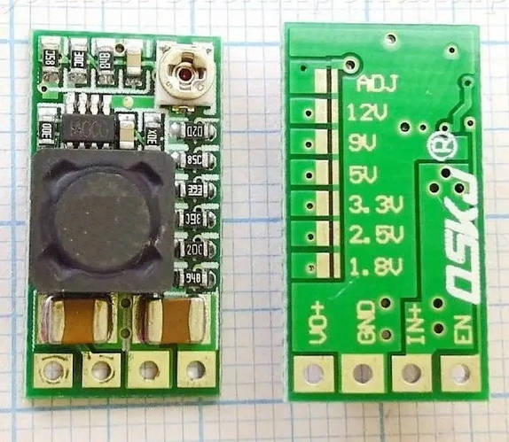DC-DC знижувальний перетворювач 4.5-16 В до 0.8-15 В 2 A HW-613, ціна: 45 ₴, купити на Prom.ua