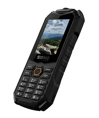 Мобільний телефон Sigma mobile X-treme PV68 Dual Sim Black/Orange ...